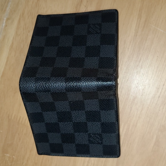 Louis Vuitton | Bags | Louis Vuitton Graphite Damier Marco Bifold ...